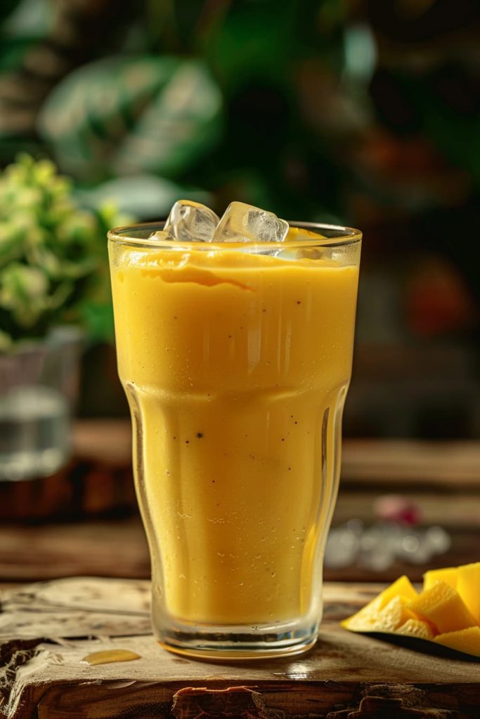 Indian Mango Lassi Mocktail Recipe - Tasty Cooking Aroma